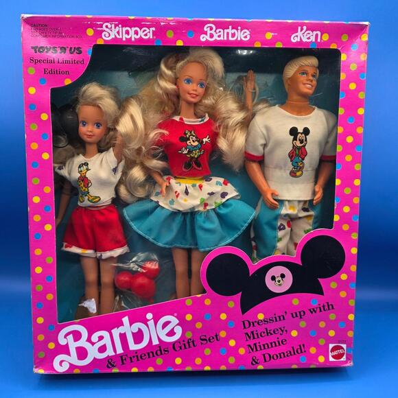 Mattel | Toys | Barbie Friends Gift Set 991 Disney Toys R Us Limited ...